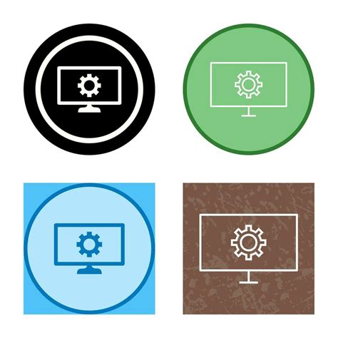 Icono De Vector De Configuración De Red única 34571213 Vector En Vecteezy