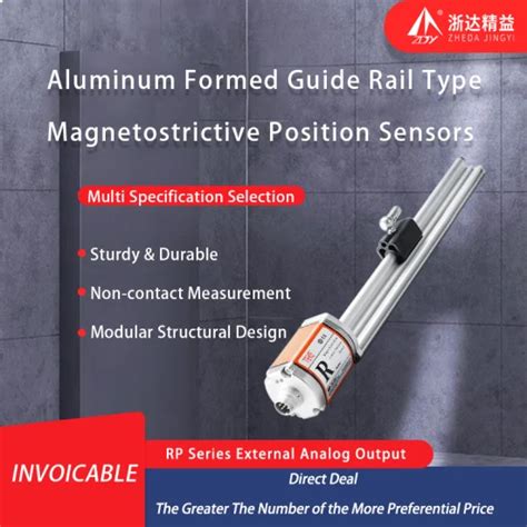 Analog Magnetostrictive Displacement Sensor Linear Displacement Transducer For Position
