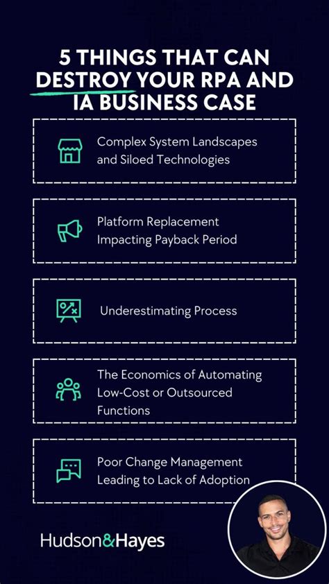 5 Things That Can Destroy Your RPA And IA Business Case Hudson Hayes