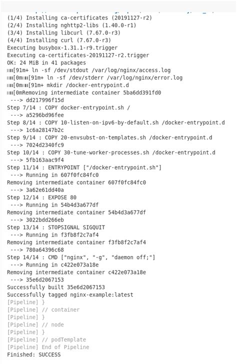 Jenkins Running Workers In Kubernetes And Docker Images Build