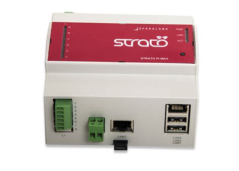 Sfera Labs Introduces New Industrial Controller—strato Pi Max Zymbit