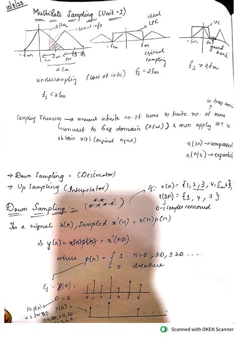 New Doc 05 07 2023 13 Notes For Digital Signal Processing Studocu