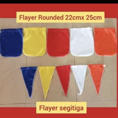Jual Bendera Flayer Rounded Model Bulat Segitiga Kota Semarang Buddhistshop Tokopedia