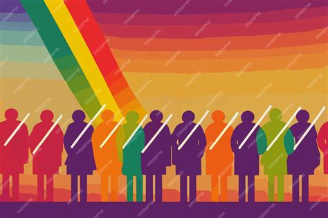 Premium Vector Lgbt People Tolerance Illustration Support Lgbtq Community