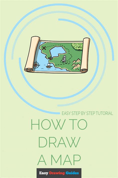 How To Draw A Map Really Easy Drawing Tutorial