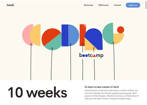Nod Coding Bootcamp Website Examples For Your Inspiration Landinglove