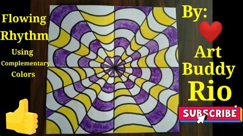 Flowing Rhythm In Art