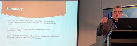 Inspiring Talk By Paul Docherty Ceo 3dmeditech At Bridgetech Symposium 2022