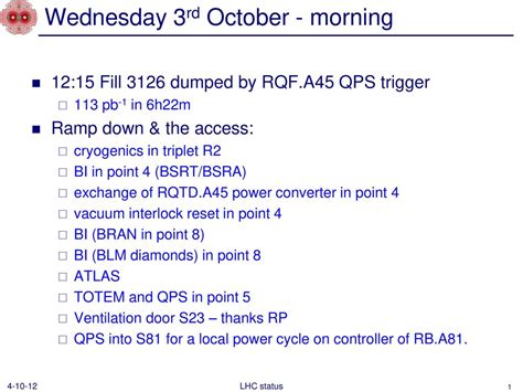 Wednesday 3rd October Morning Ppt Download