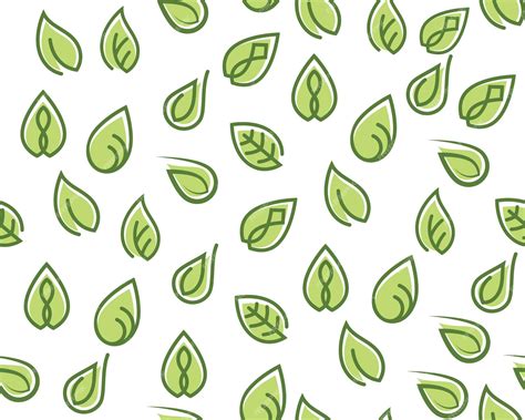 Premium Vector Leaf Background Vector Illustration
