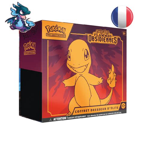 Pokémon Coffret Dresseur DÉlite Etb Pokémon Flammes Obsidiennes