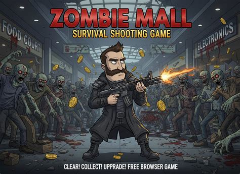 Zombie Mall Survival Shooting Game