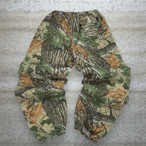 Vintage Scent Shield Hunting Camo Tactical Pants 34x34 Baggy Fit