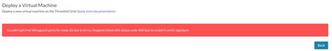 Couldnt Get Free Wireguard Ports For Node 18 On Devnet With Unclear
