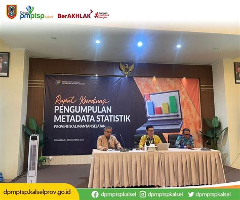 Rapat Koordinasi Pengumpulan Metadata Statistik Provinsi Kalimantan
