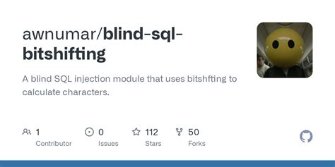 github awnumar blind sql bitshifting a blind sql injection module