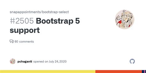 Bootstrap 5 Support · Issue 2505 · Snapappointmentsbootstrap Select · Github