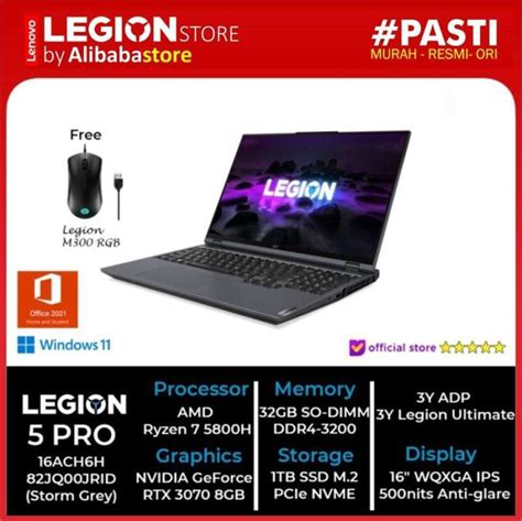Jual Lenovo Legion Ach Original Murah Harga Diskon Juni Blibli