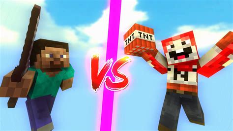 Steve Vs Explodingtnt Minecraft Battle Animation Youtube