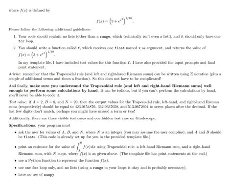 Solved I Need This In Python Be Sure To Test The Code Your