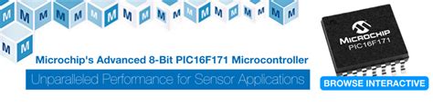 Microchips Advanced 8 Bit Pic16f171 Microcontroller Unparalleled Performance For Sensor