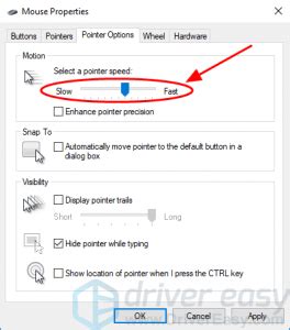 How To Change Mouse DPI And Improve Mouse Performance Driver Easy