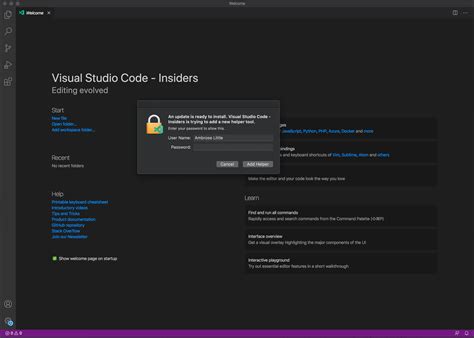 Install Helper Tool Install Dialogue Burns Cpufans · Issue 95534