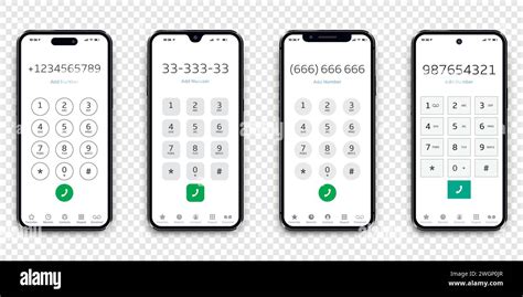 Cellphones Keypad Set User Keypad With Numbers And Letters On