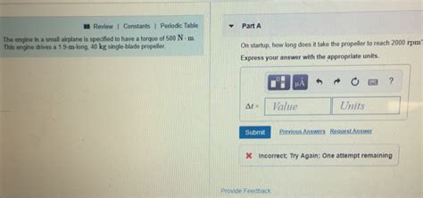 Solved Review 1 Constants L Periodic Table Part A The Chegg Com