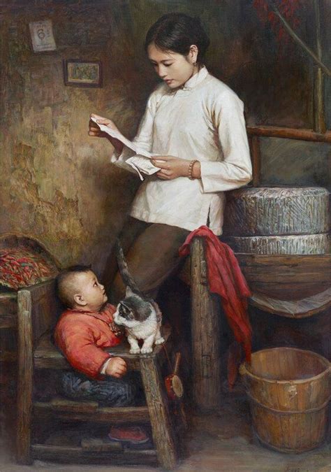 Li Zijian Arte Di Bambino Arte Maternità