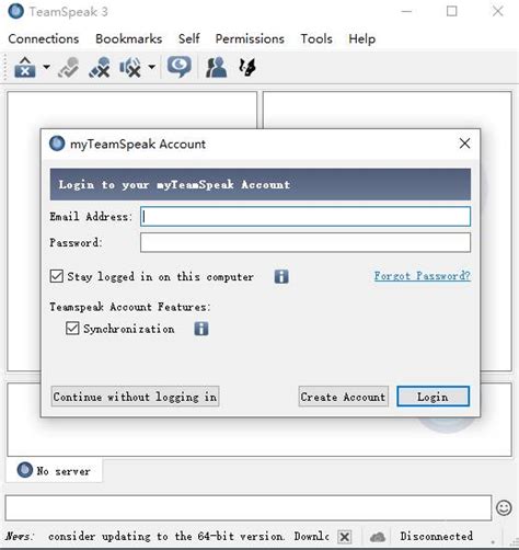 Herunterladen TeamSpeak Client bit für windows Filepuma com