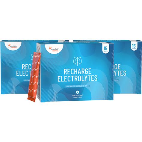 Essentials Elektrolyyttijuoma Nopeaan Nesteytykseen 3x Sensilab