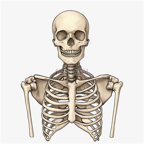 骨骼解剖图素材图片免费下载 千库网