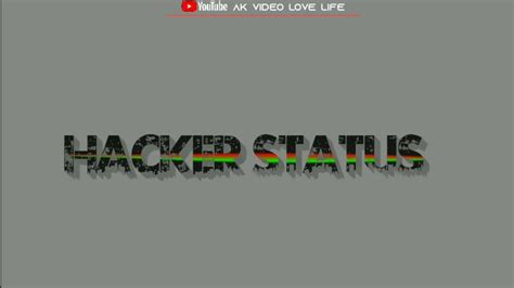 Boy 😎 Attitude 😜 Status Hacker Attitude Status Video Youtube