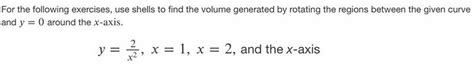 solved for the following exercises use shells to find the