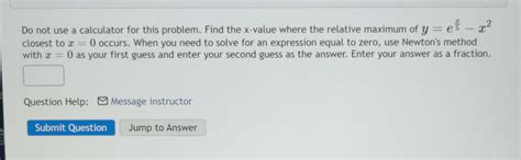 Solved Do Not Use A Calculator For This Problem Find The Chegg Com