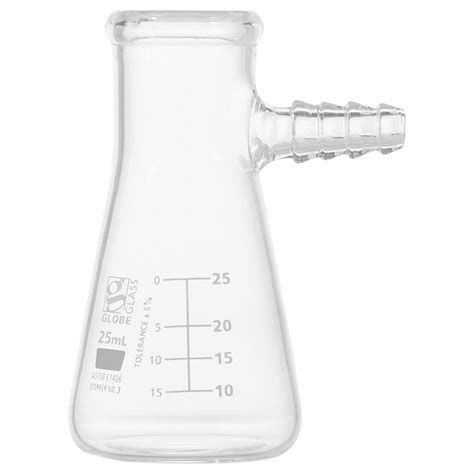 Borosilicate Glass 25 Ml Capacity Ml Filtering Flask 811gf9 8450025 Grainger