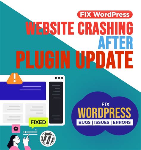 How To Fix Website Crashing After Plugin Update