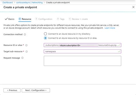 azure private link 서비스와 azure relay 통합 azure relay microsoft learn