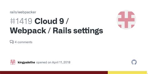 Cloud 9 Webpack Rails Settings · Issue 1419 · Railswebpacker · Github