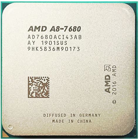 Amd A8 5500 5600k 6500 6600k 7500 7600 7650k 8650 Cpu Processor Fm2 Fm2 ซ็อกเก็ต3 5 Ghz
