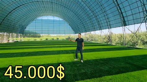 Мини стадион навес бизнес учун жой куриш хизмати Youtube