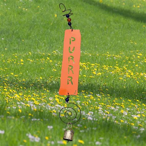 purrr recycled metal hanging chime multiple colors available purrr wind