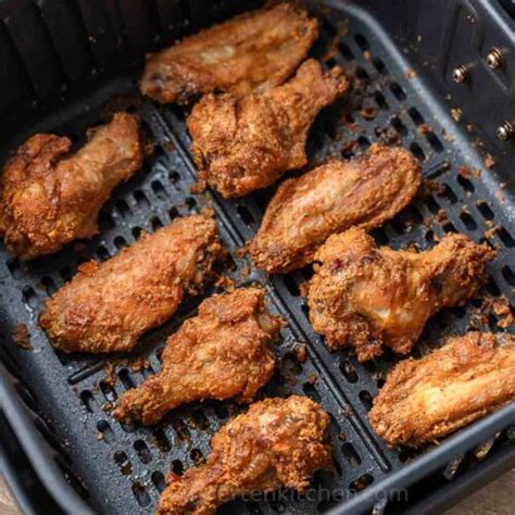 Honey Sriracha Wings Air Fryer Riverten Kitchen