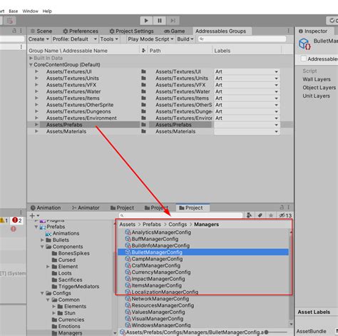 Inspector Freezes When Switching Between Addressables Assets Unity Engine Unity Discussions