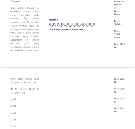 Number Sequence Test Bumn Pelajari Teknik Teknik Cerdasnya