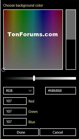 Change Accent Color In Windows Tutorials