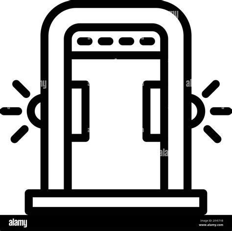 Body Scanner Vector Icon Design Illustration Stock Vector Image And Art Alamy