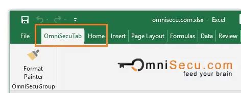 How To Change The Position Of Tab On Excel Ribbon