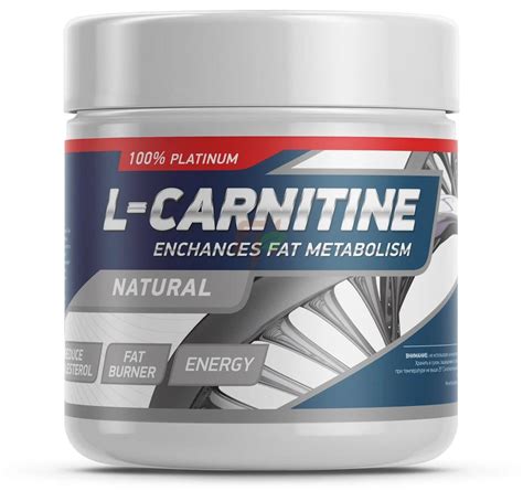 GeneticLab L-CARNITINE NATURAL (150 гр) - Купить L-карнитин L-тартрат в ...